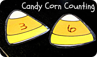 Blue Skies Ahead: Candy Corn Counting Activity