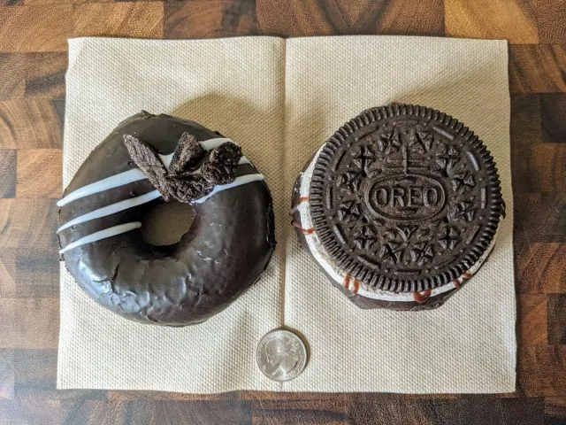 Review: Krispy Kreme - Oreo Cookie Glazed Donut and Oreo Cookie Over ...