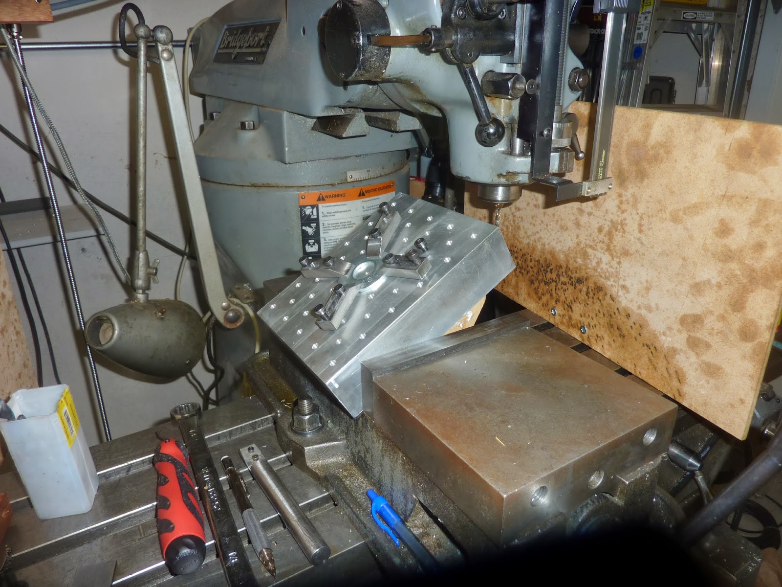 The Ramblings of hvontres: Mill Vise Fixture Plate