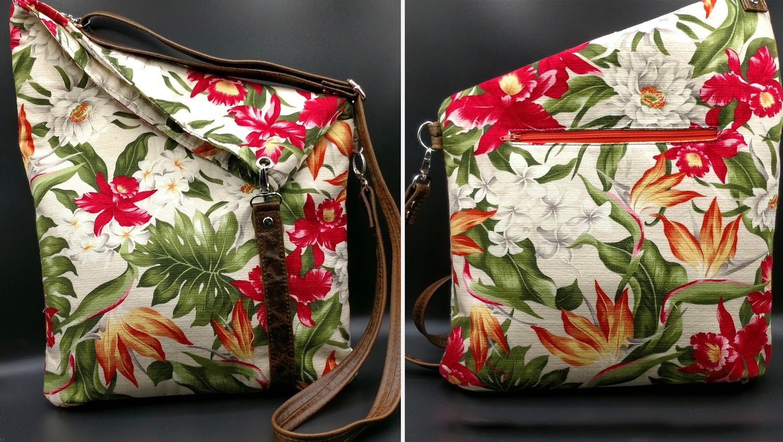 Pink Pony Design: Fresno Foldover Bag - Pattern Release!!