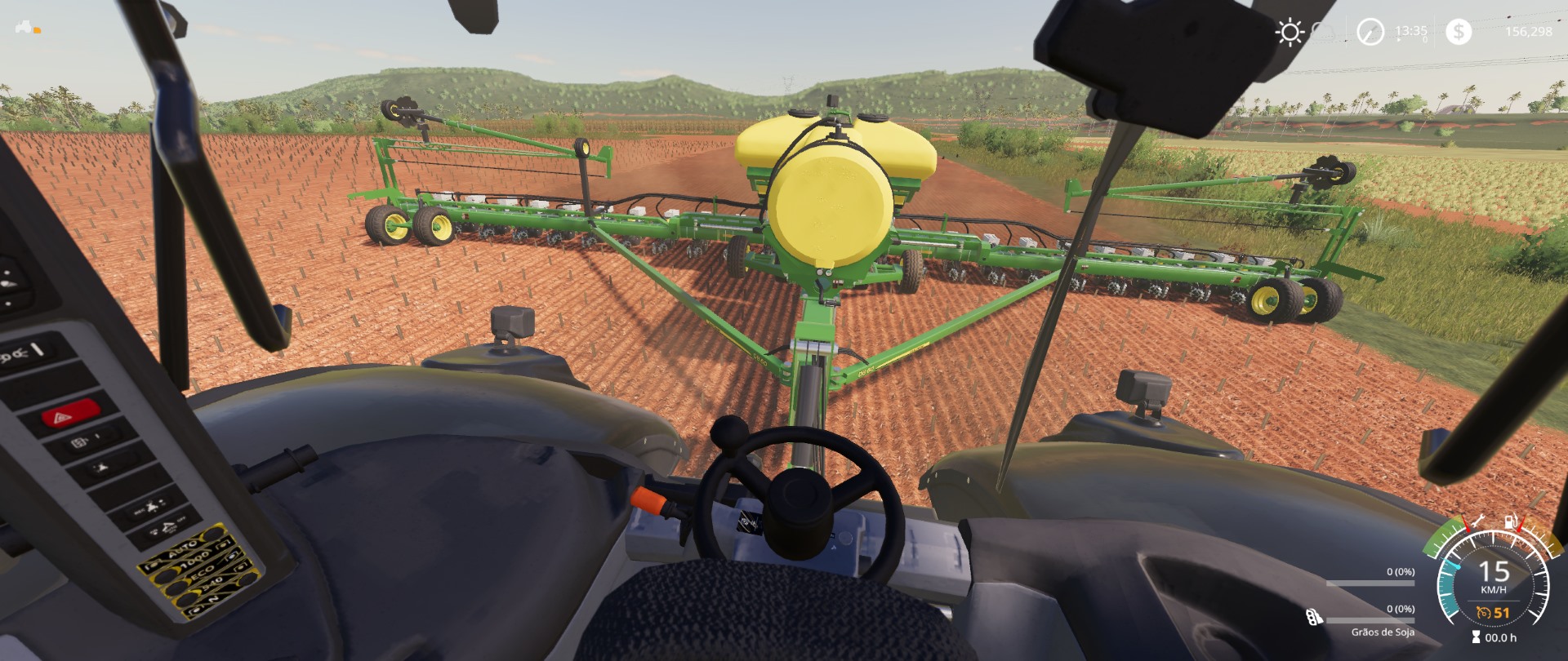 Farming Simulator Sul: John Deere DB60 24-Linhas v1.0.0.1