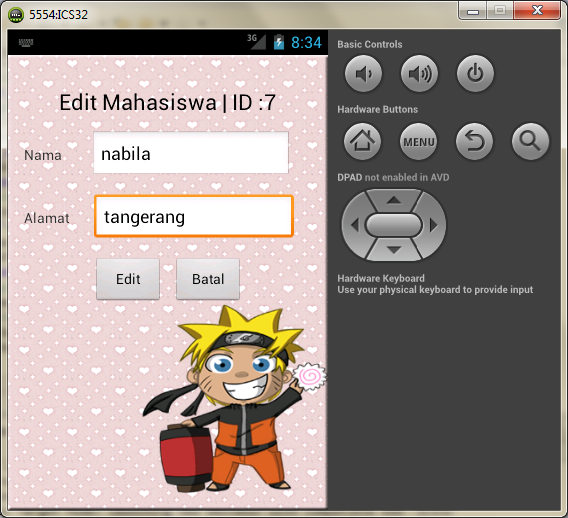 Android Database SQLite Tutorial (IV) : Membuat Fungsi Edit Data (Update Data) dan Hapus Data ...