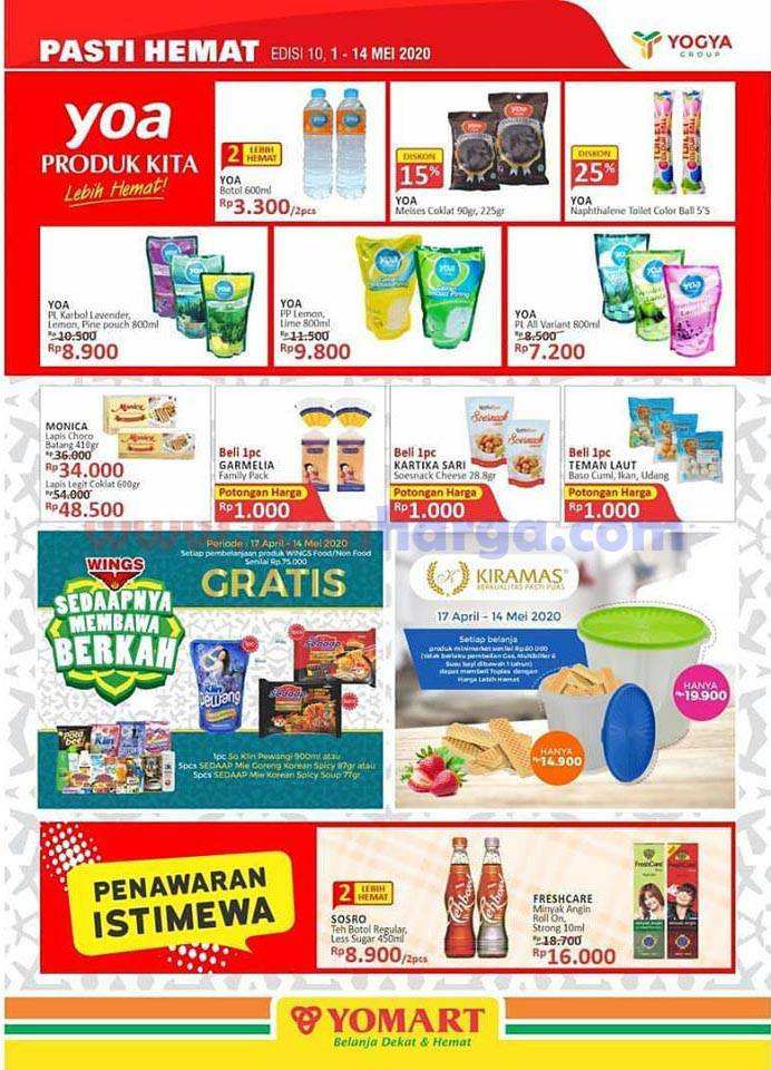 √ Promo Katalog Yomart Terbaru 15 - 28 Mei 2020