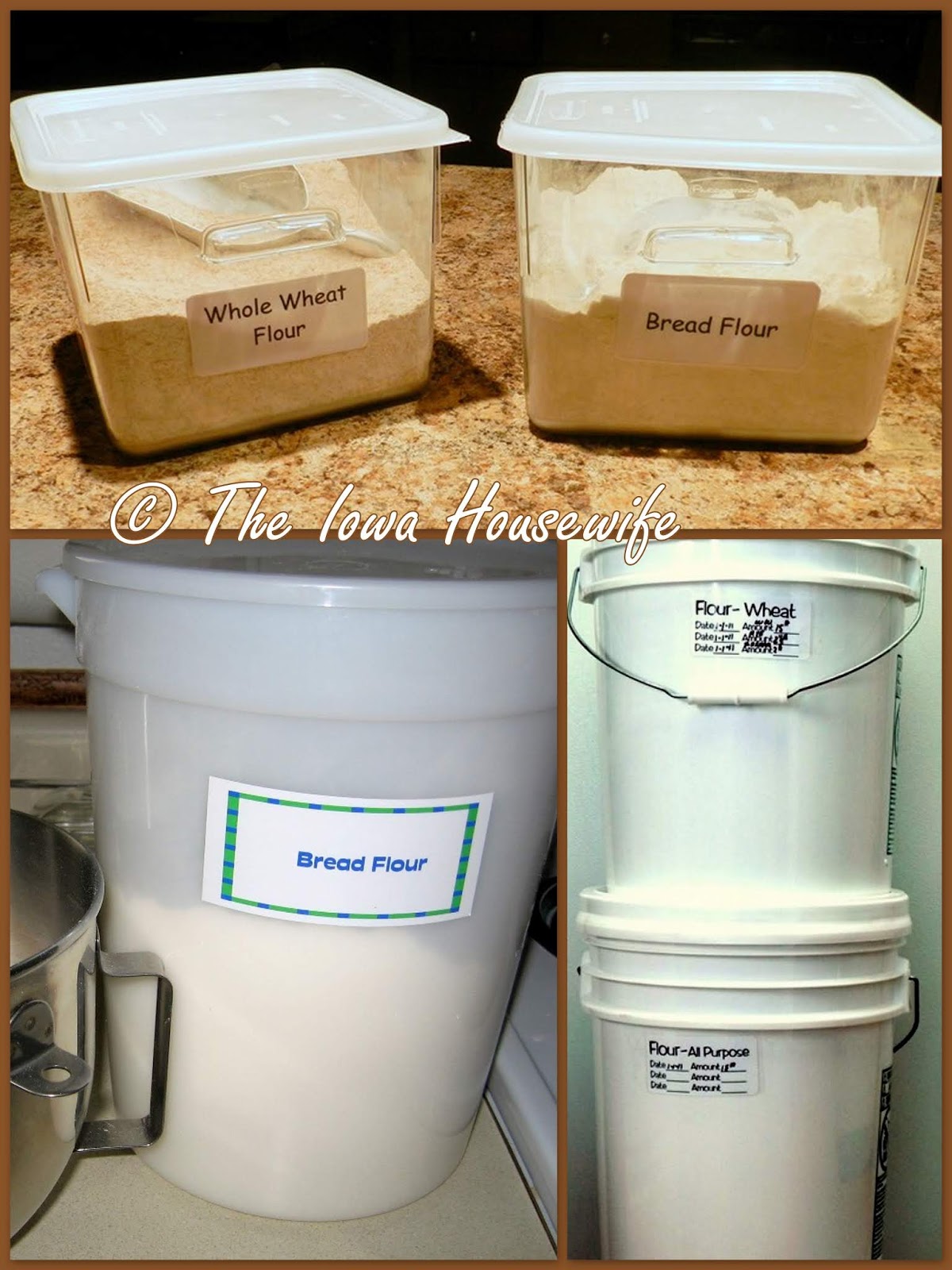 The Iowa Housewife: Flour...Bread, Whole Wheat, Graham, Rye and ...