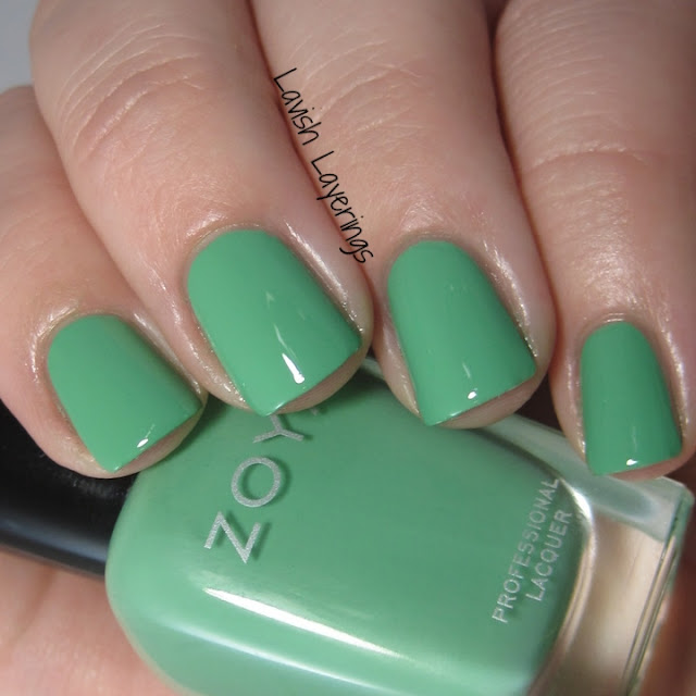 Lavish Layerings: Zoya Sunsets Collection