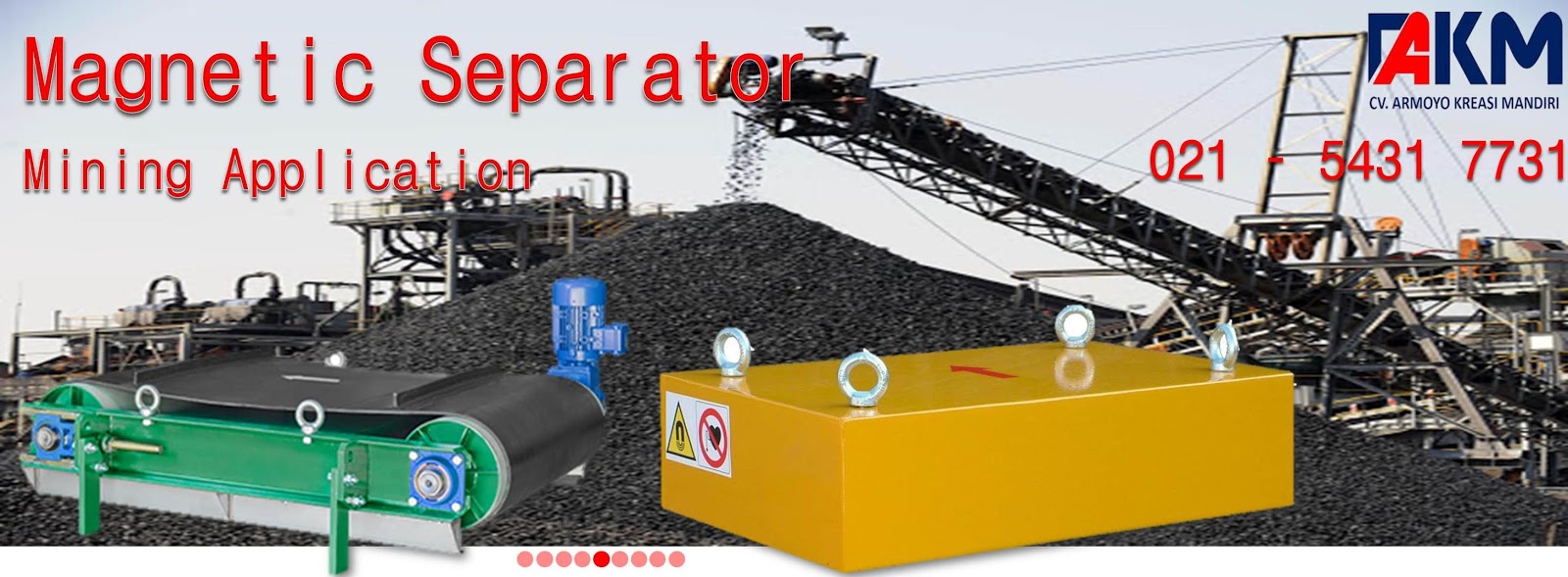 Spesialis magnet separator Indonesia