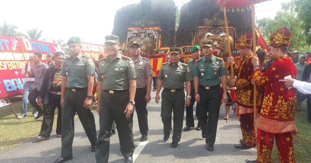 KODIM 0415/BTH SAMBUT KEDATANGAN TEAM PENILAI WADAN PUSTERAD BRIGJEN ...