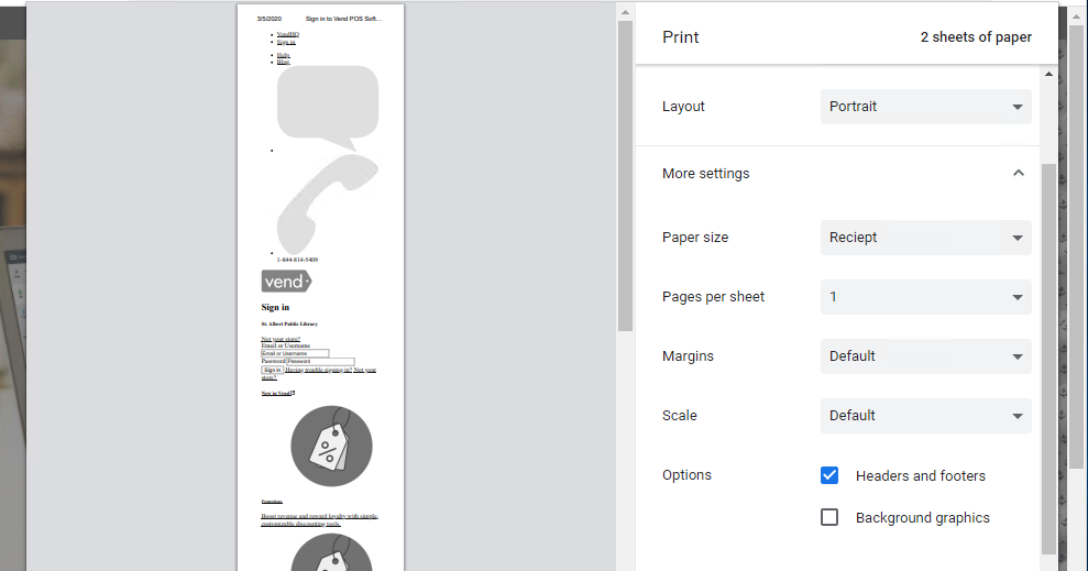 The OptionKey Blog: Setting up kiosk printing mode for Vend