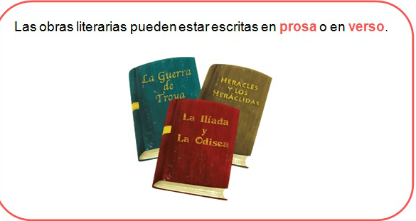 MilagroTIC: LENGUA - 5º - TEMA - 2 -LITERATURA: PROSA, VERSO Y GÉNEROS ...