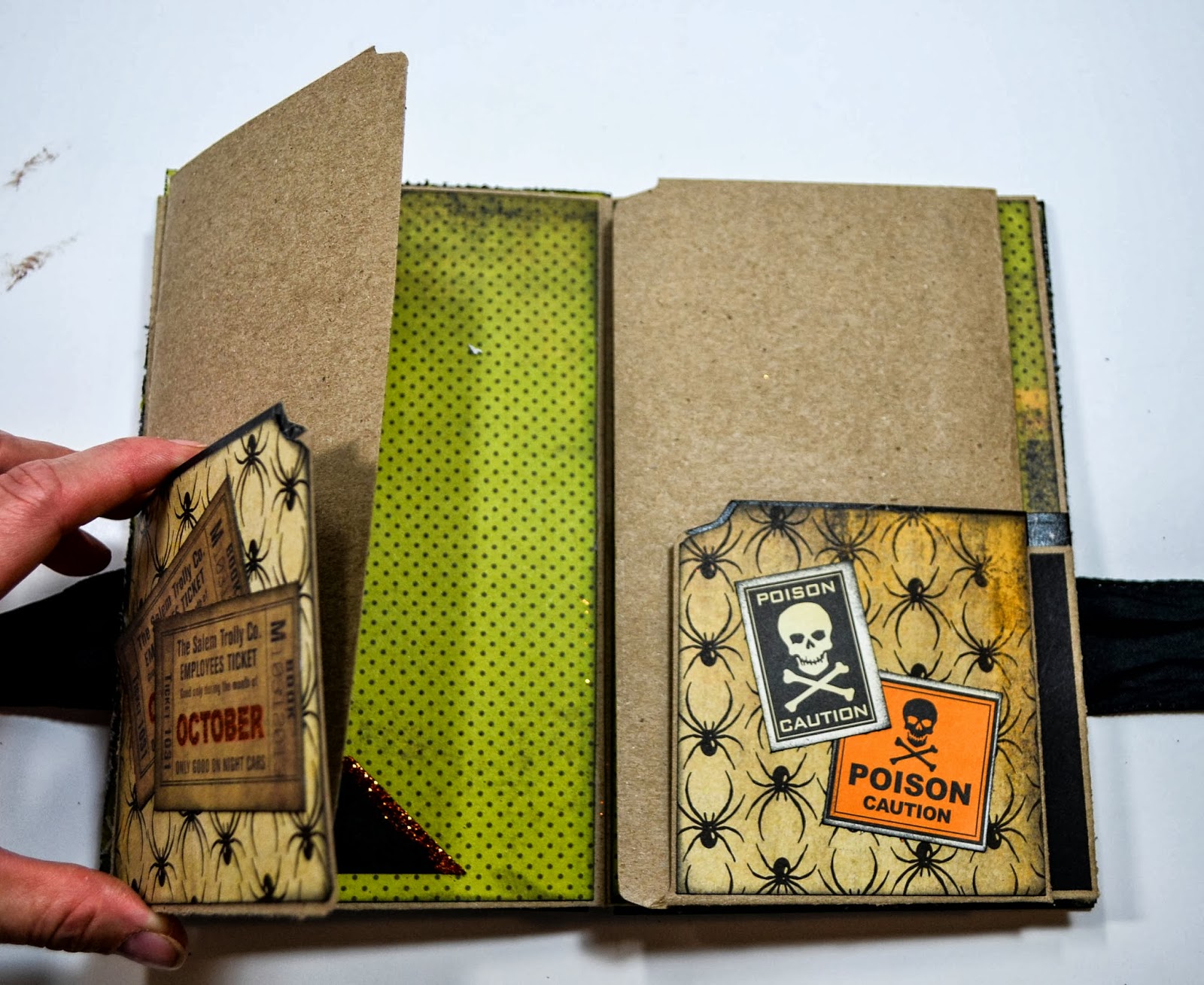 A Wicked File Folder Mini Album