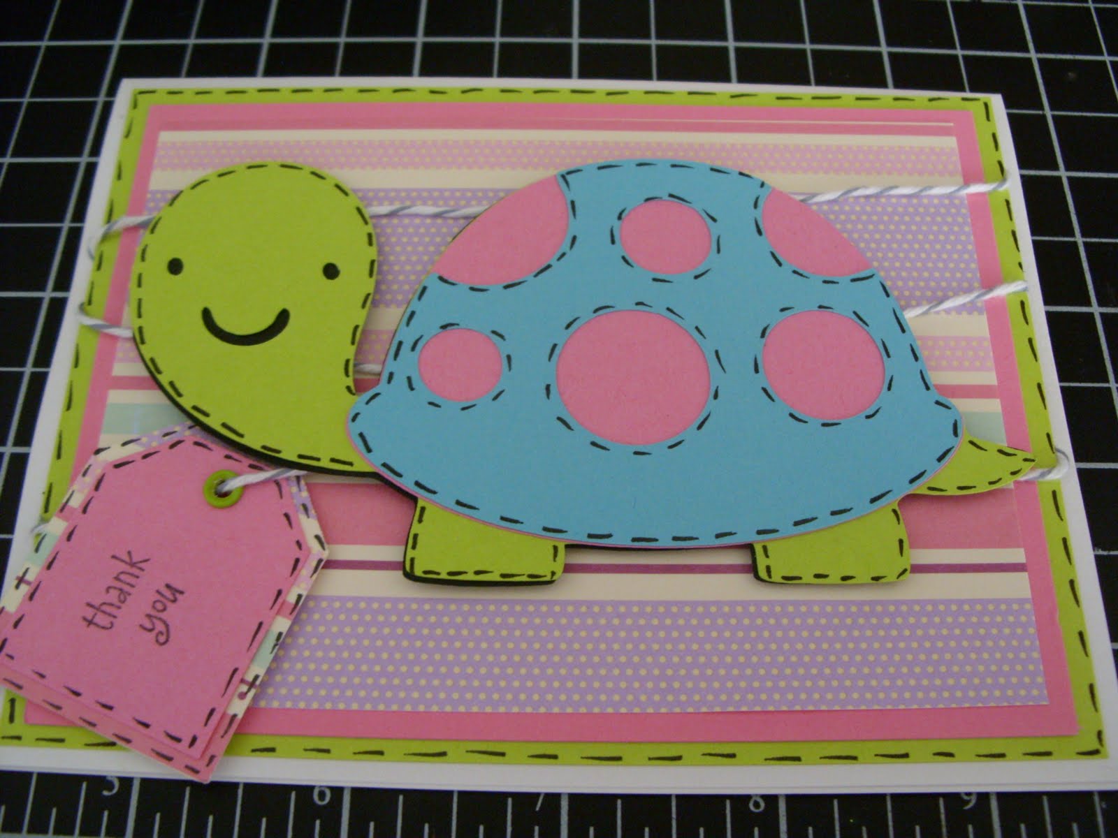 Hawaii Paper Party: Turtle card