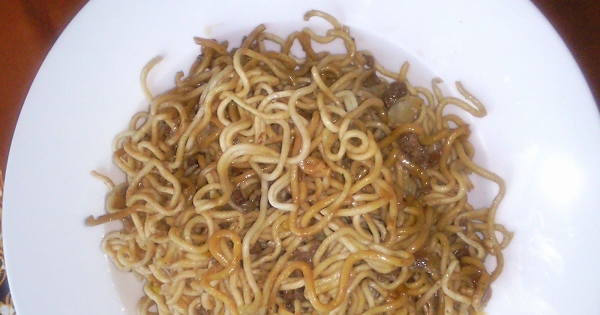 Wat ik gegeten heb: Eenvoudige Javaanse bami goreng