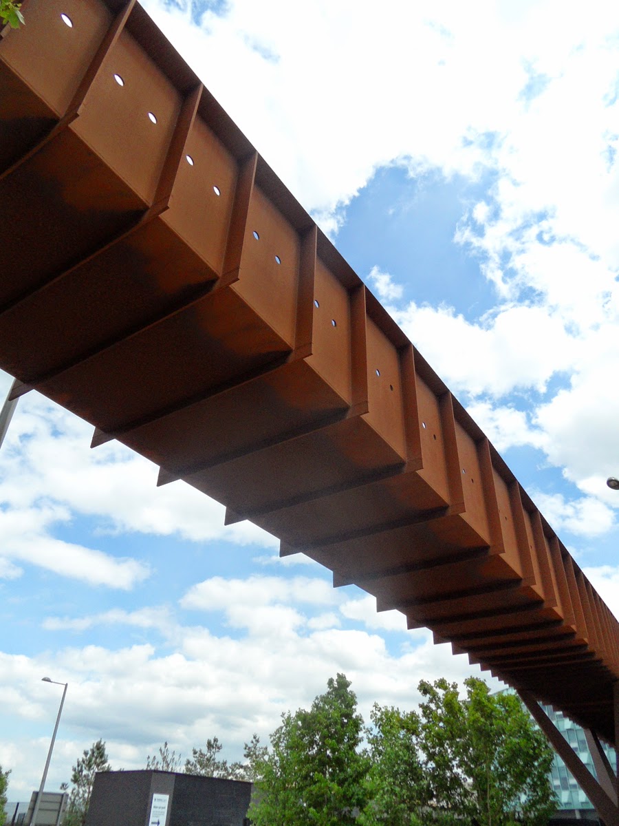 The Happy Pontist: London Bridges: 38. Chobham Academy Footbridge