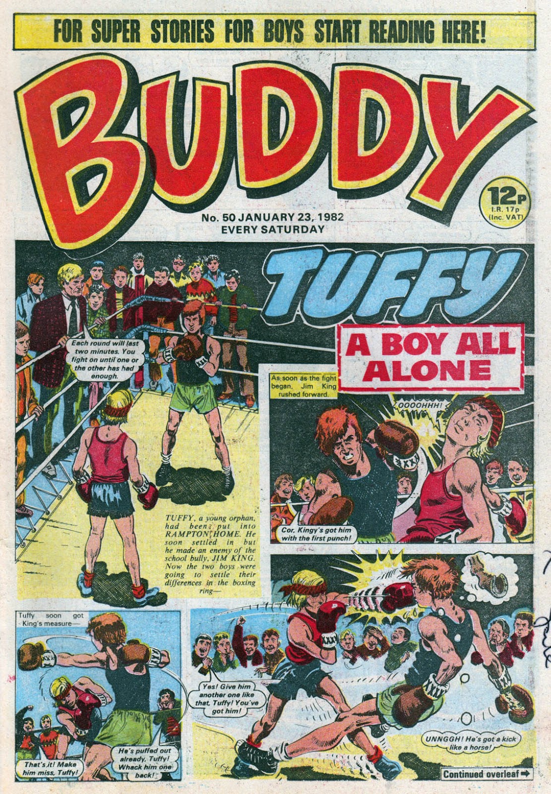 BLIMEY! The Blog of British Comics: BUDDY No.1 (1981)