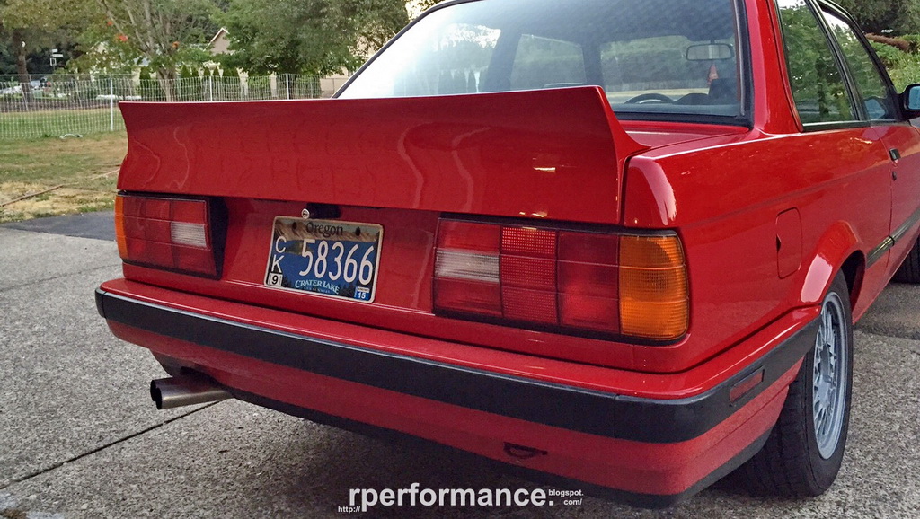 Rperformance: SNAPSHOT | bmw e30 | spoiler