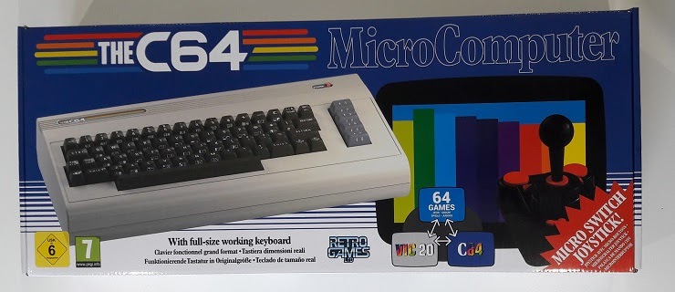 Retrocomputing Blog: Test du TheC64 - Retro Games Ltd.