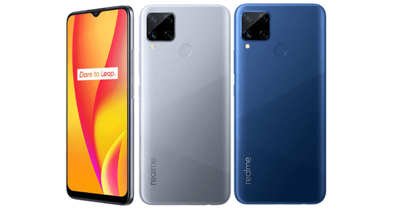 realme C15 with quad-cam and 6,000mAh battery released
