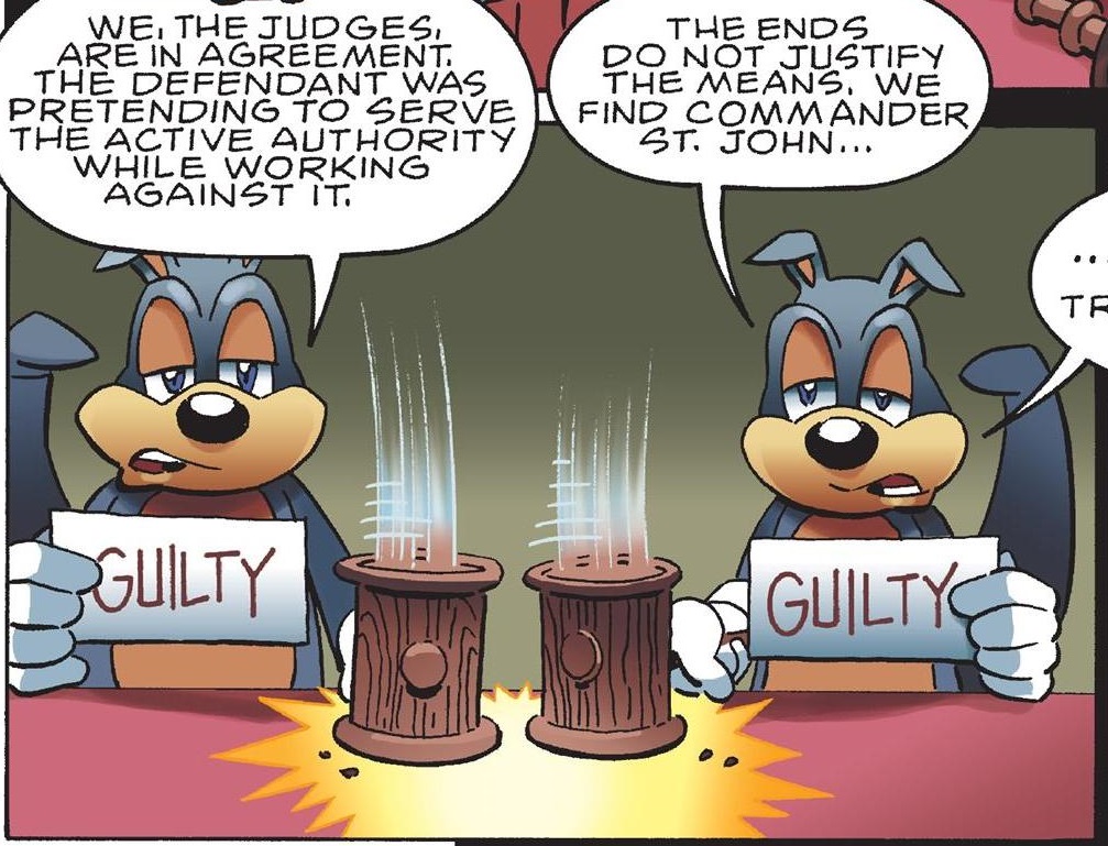 Hedgehogs Can't Swim: Sonic the Hedgehog: Issue 233