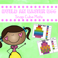 Ms. Moran's Kindergarten: Easter Fine Motor Snap Cube Activities
