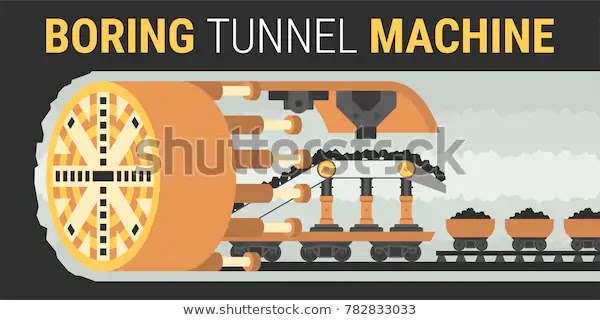 TBM - TUNNEL BORING MACHINE