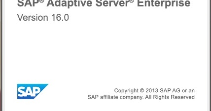CopyPaste.Net: SAP ASE Installation