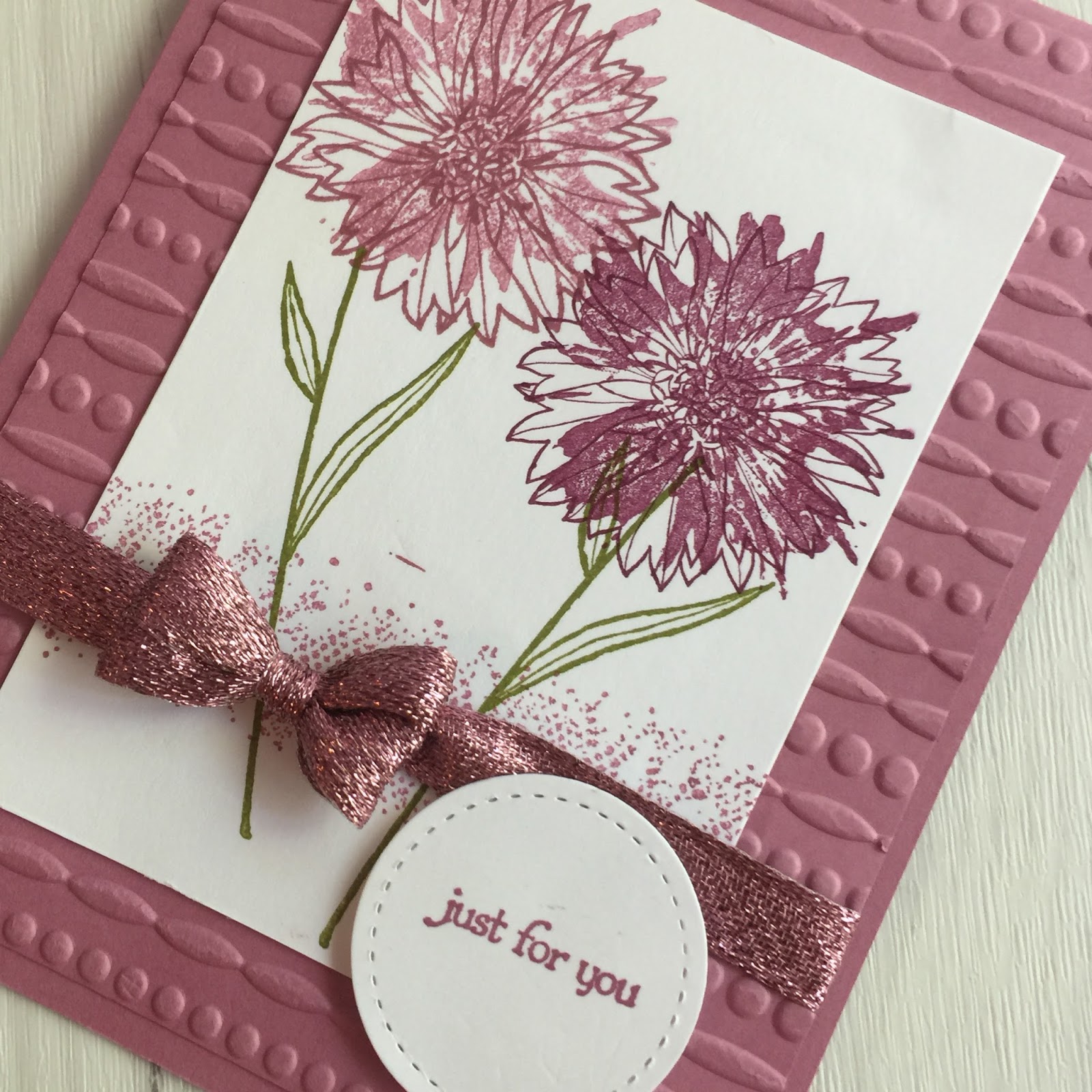 Stampin' Up! Touches of Textures card | Stamped Sophisticates