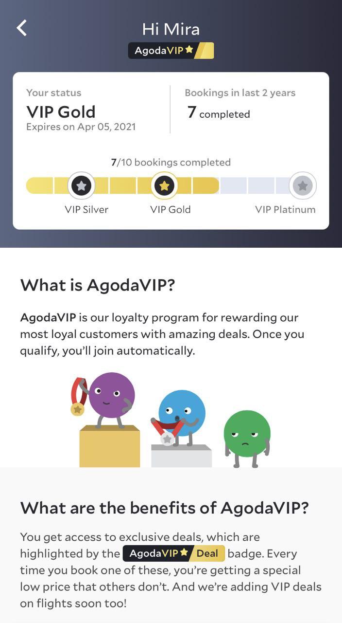 Staycation dengan Agoda VIP Gold