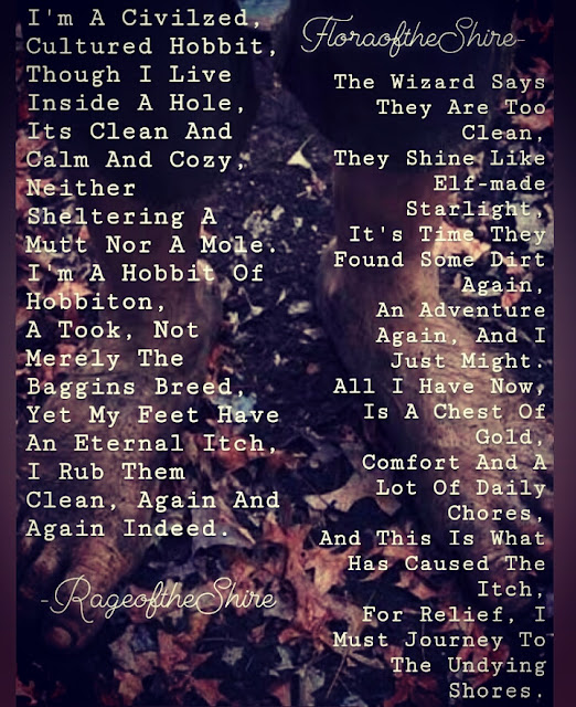 POEM : The Hobbit With Itchy Feet - There and Back Again