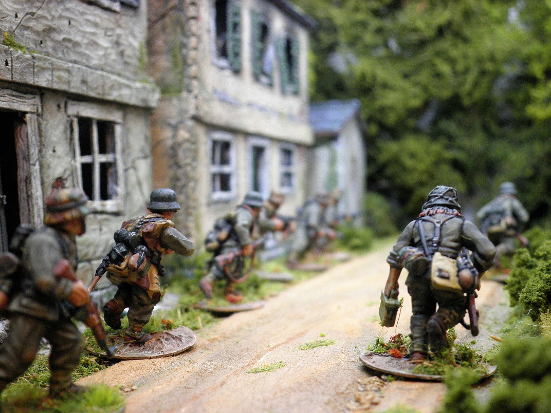 JOHN BOND's WARGAMING STUFF: LATE WAR GERMAN INFANTRY 28 mm