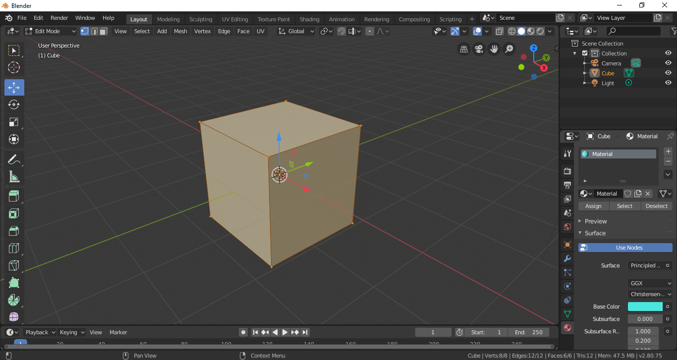 Tutorial Blender #03 - Assign Material
