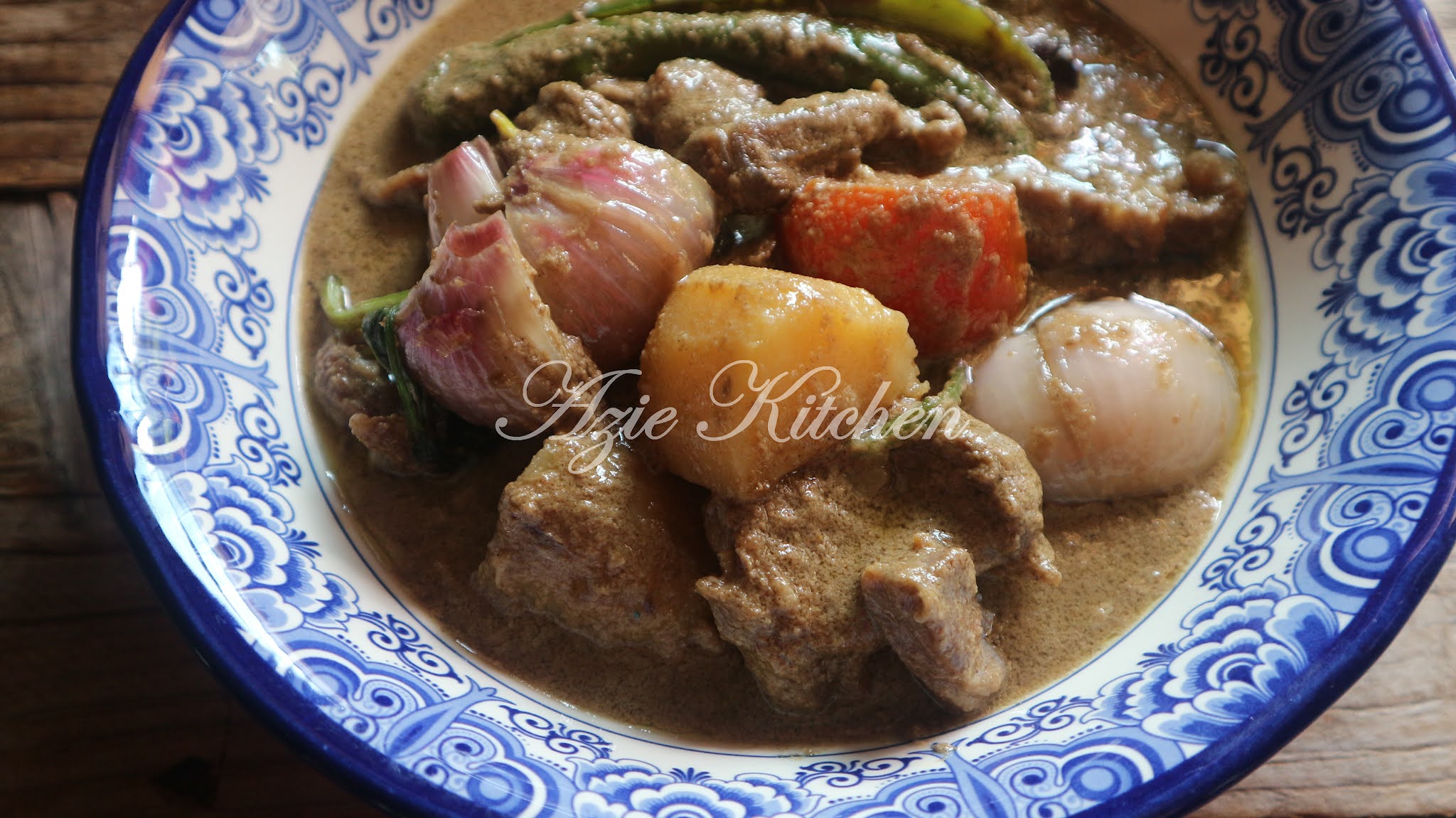Kurma Daging Yang Sedap Azie Kitchen
