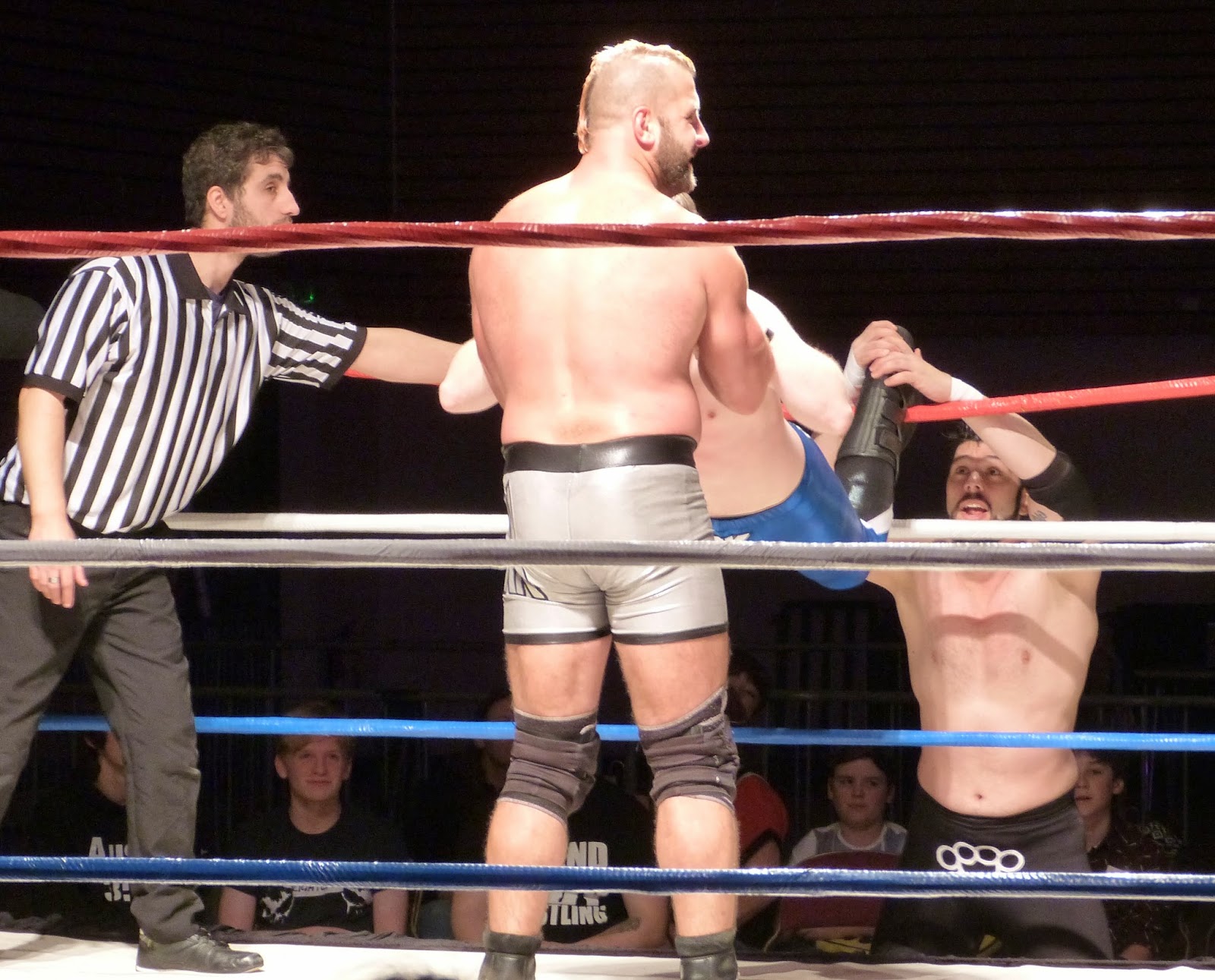 WRESTLESHOTS: STIXX & MASON RYAN V XANDER COOPER, TK HAYWARD & MARC MASSA