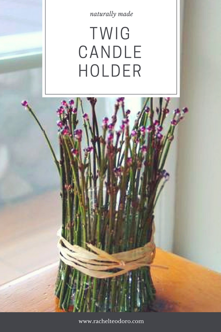 Handmade Spring Candle Holder