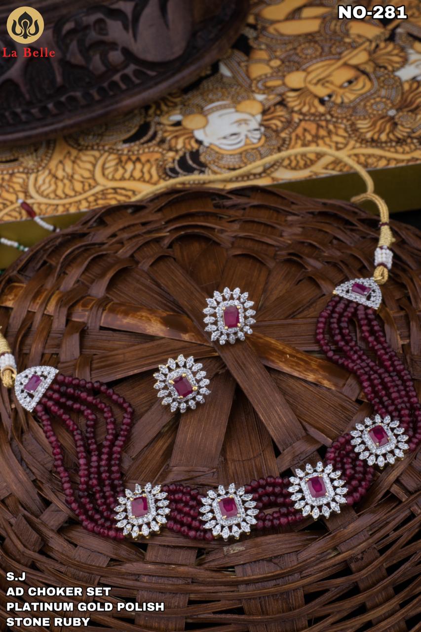 New Neck Chocker Collection - Indian Jewelry Designs