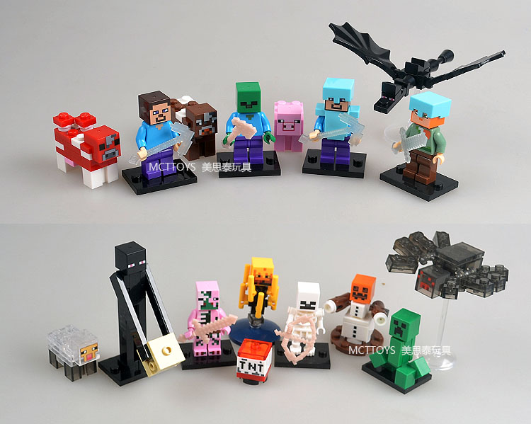 mainan lego, lego kw murah, banyak macam, jakarta : Minecraft ...