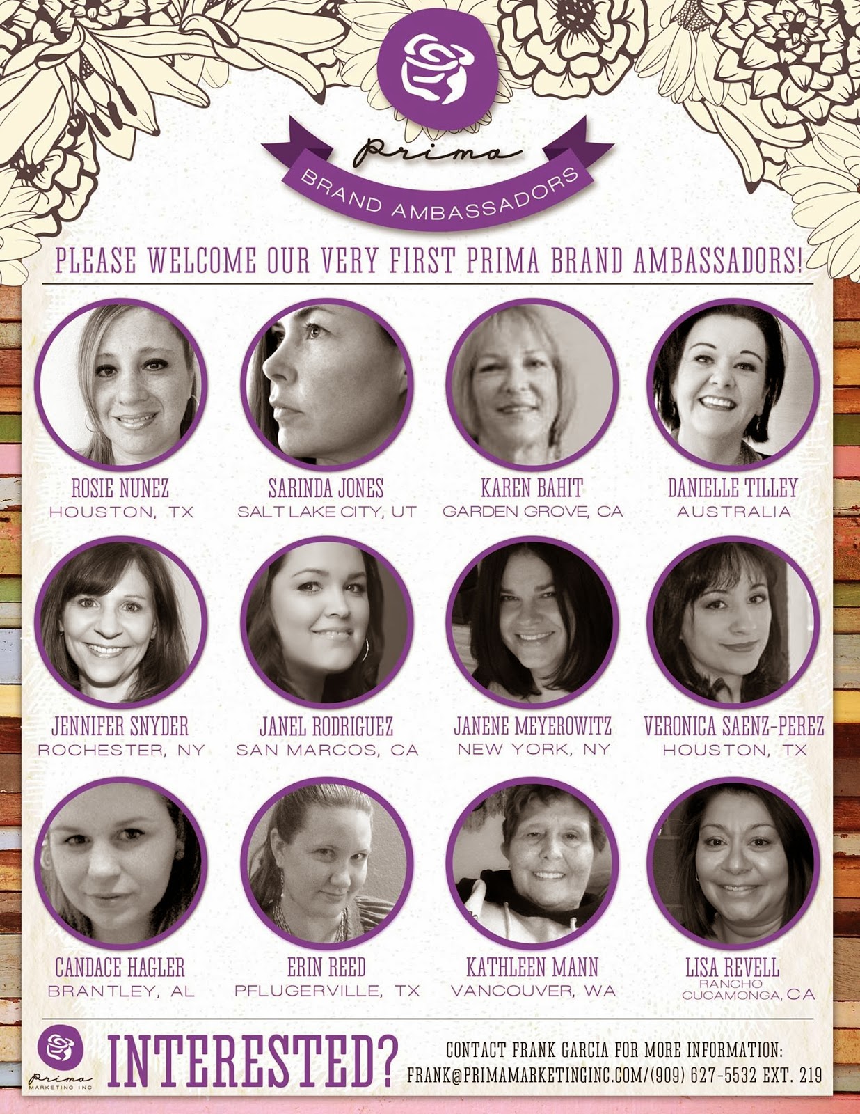 Aggregate Memories: I am a PRIMA Brand Ambassador-!!!