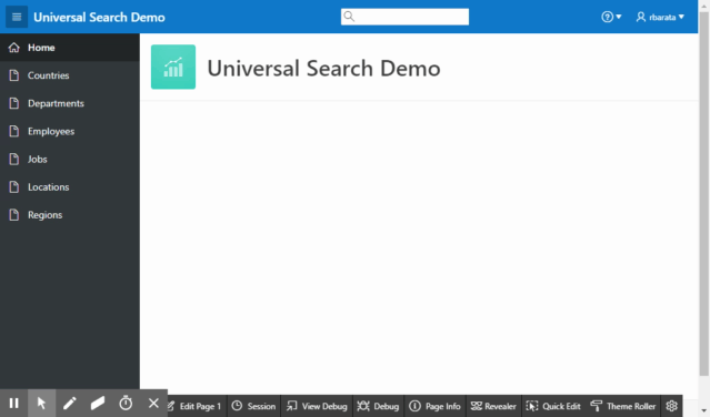 Oracle APEX at work: How to create a global search bar in Oracle ...