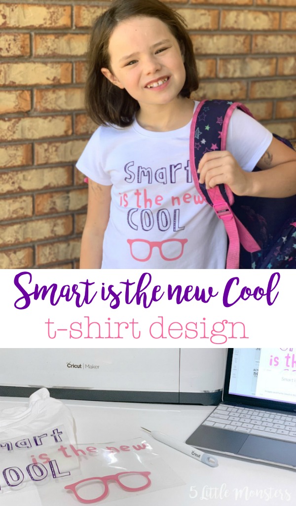 5 Little Monsters: Smart is the New Cool T-Shirt