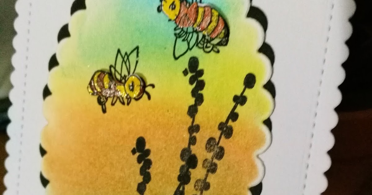 Mi Scrap: bee-utiful card