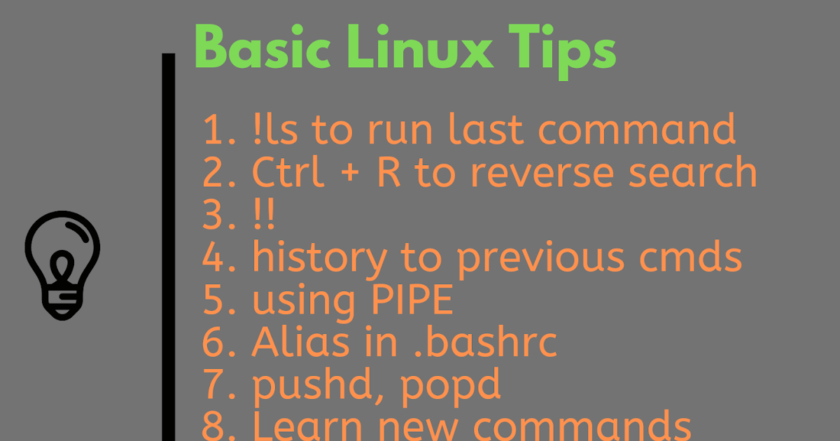 10 Tricks To Work Sooner In Linux Command Line And Bash Shell The Dev