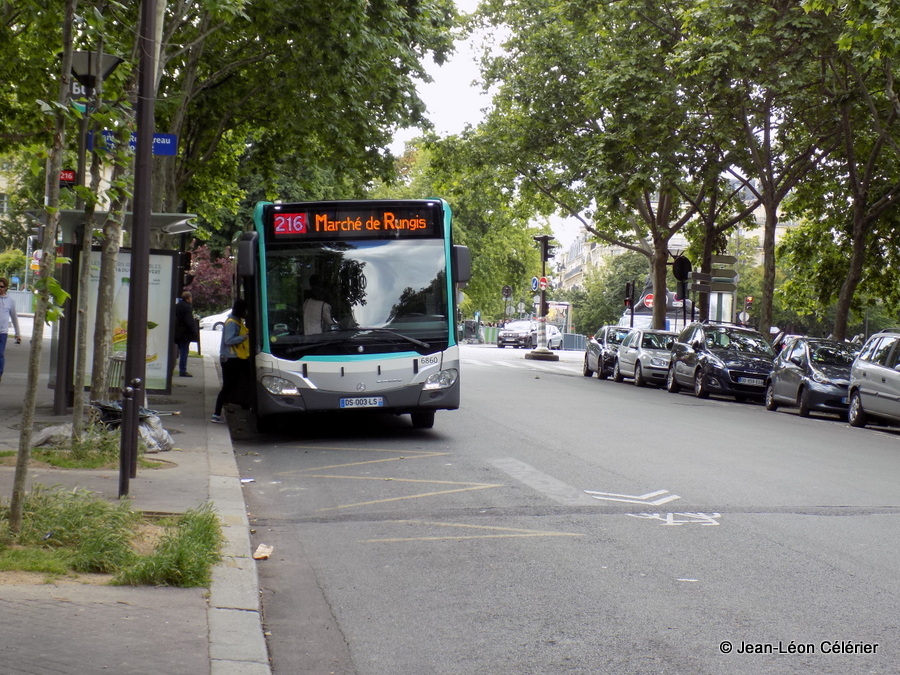 Les Tramways,Métro,RER,Bus de la RATP: Bus 216