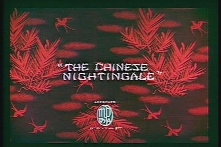 MGM Cartoons Pics (1934-1958): 011 The Chinese Nightingale