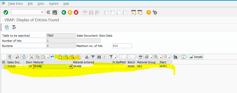 How to change records in SAP using debug mode