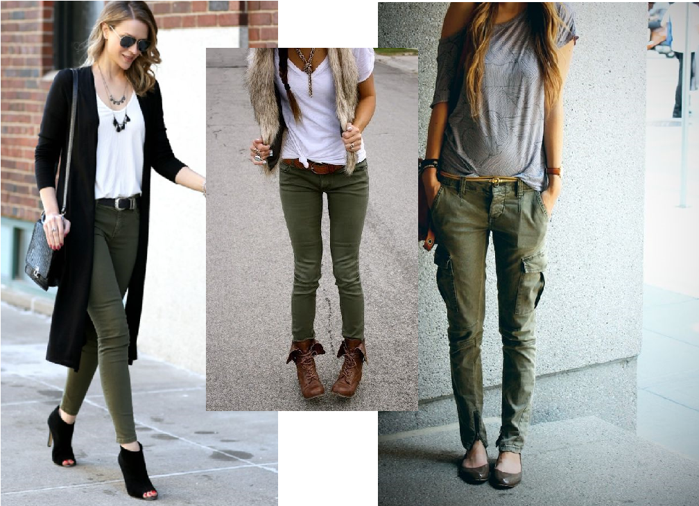 Cómo combinar el color verde militar - VIDA SANA