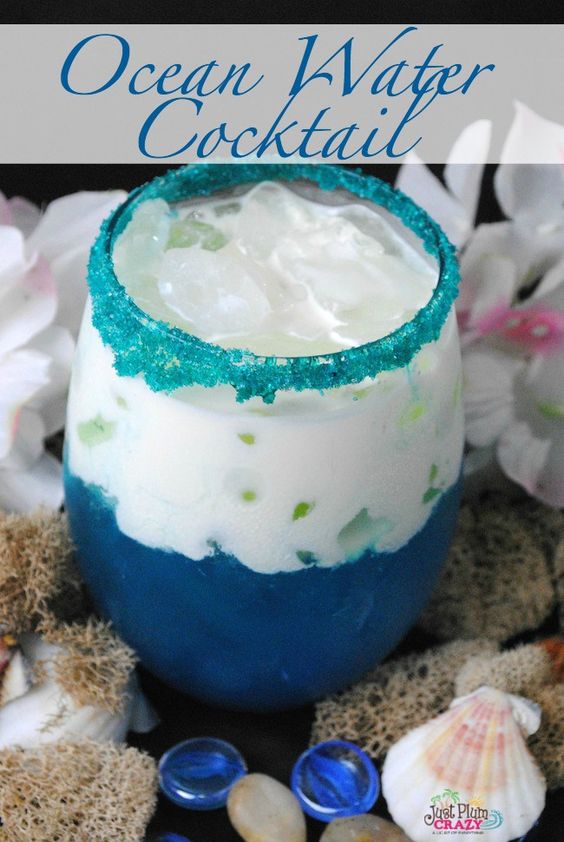 Ocean Water Cocktail - New Recipes