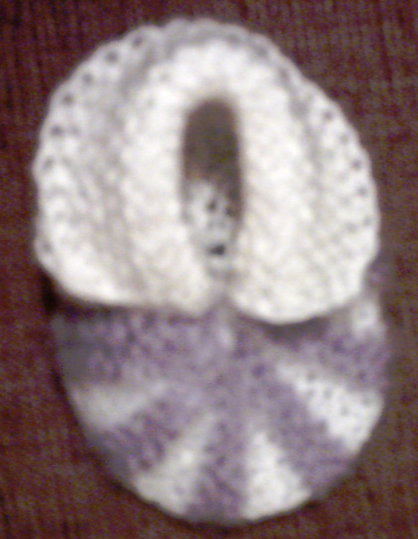 Ora de lucru manual: Botosei tricotati pentru bebelusi