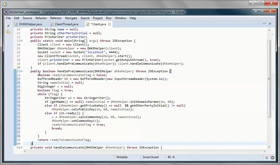 Prototype Project Public Key Cryptography Dhke W Encryption Java
