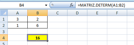 Como Calcular o Determinante de uma Matriz 2x2