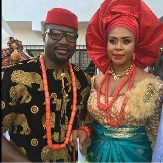 Picture of Charles Billion Pius and his wife, Mimi Orjiekwe