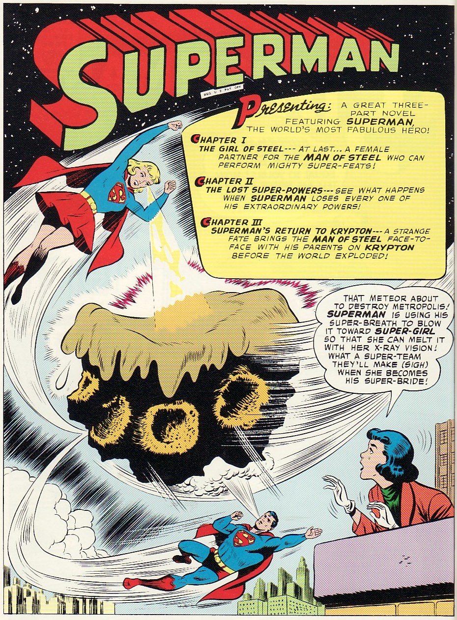 Supergirl Comic Box Commentary: Back Issue Box: Superman #123